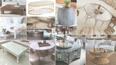 Table basse orientale : Comment la choisir ? | Salon Oriental