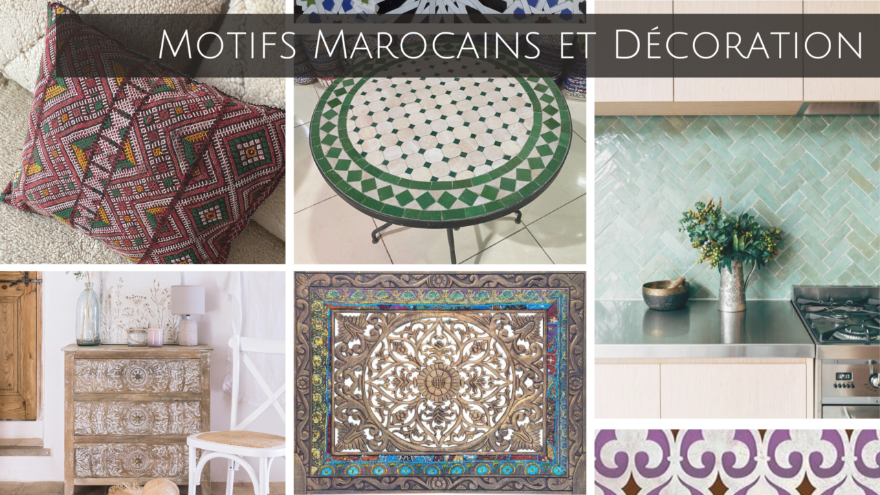 Les motifs marocains | Salon Oriental