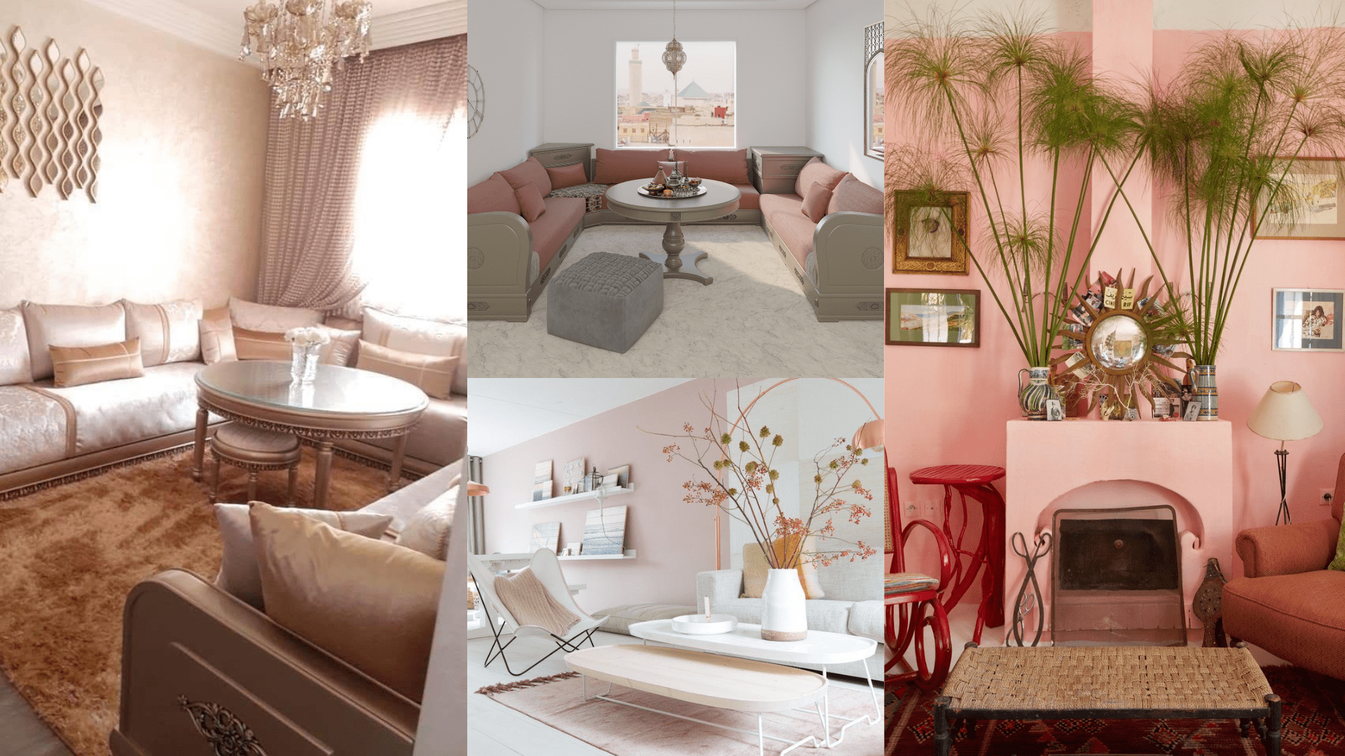 Salon marocain rose : comment adopter la tendance